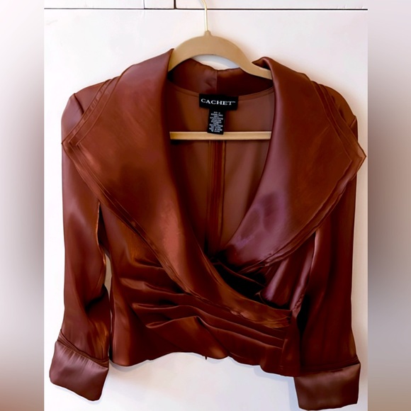 Cachet | Tops | Vintage Stunning Cachet Blouse | Poshmark